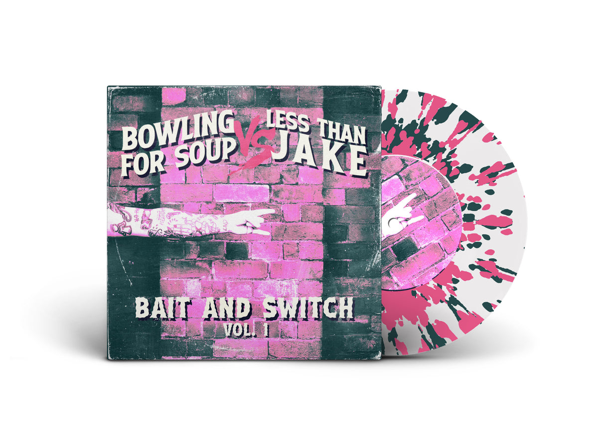 BOWLING FOR SOUP vs. LESS THAN JAKE / Bait And Switch Vol. 1 (7") ☠️ ...