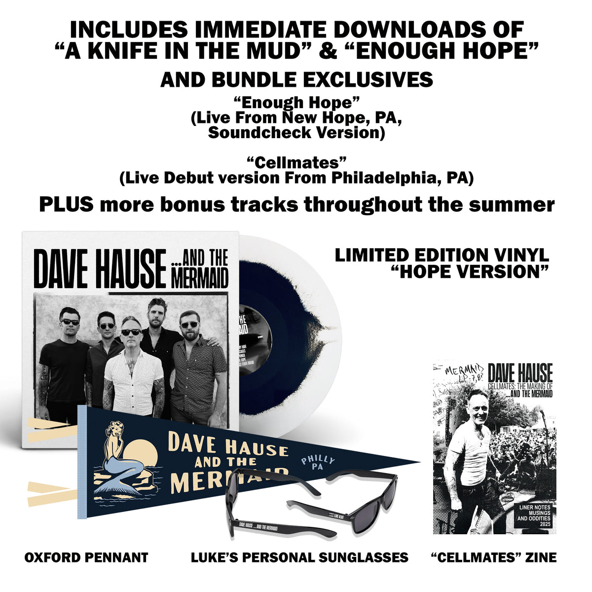 DAVE HAUSE / … And The Mermaid PRE-ORDER ☠️ SBAM Shop