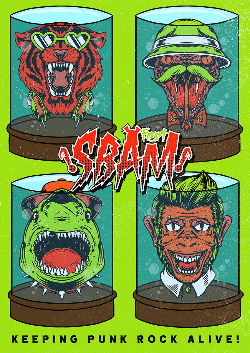 SBAM Fest Poster – SBAM Records Shop